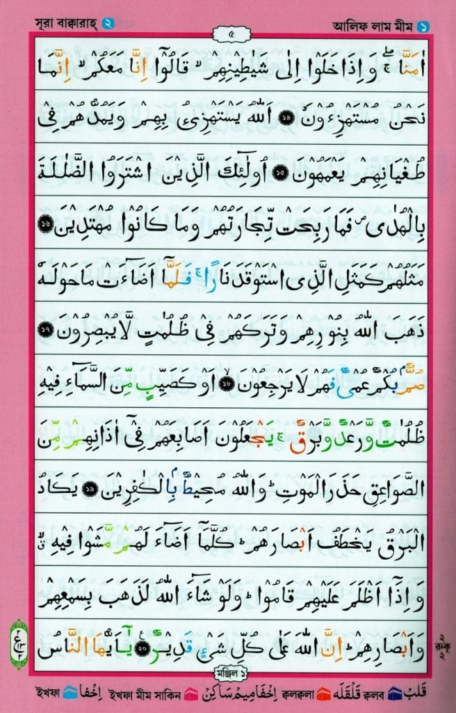 Color Coded Quran